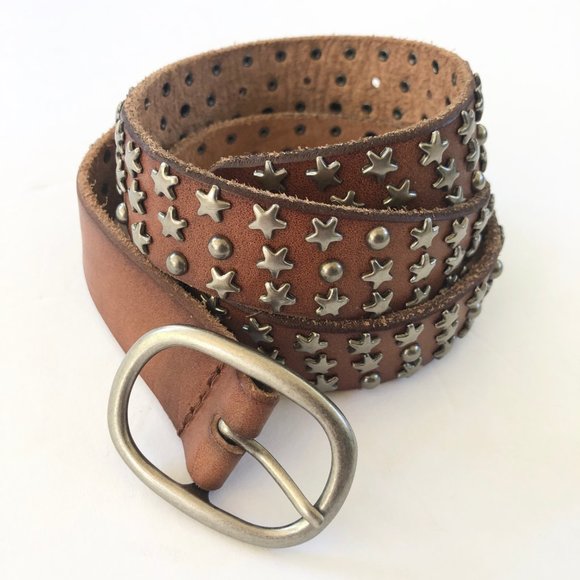 Sundance | Accessories | Sundance Stars Studded Leather Belts | Poshmark